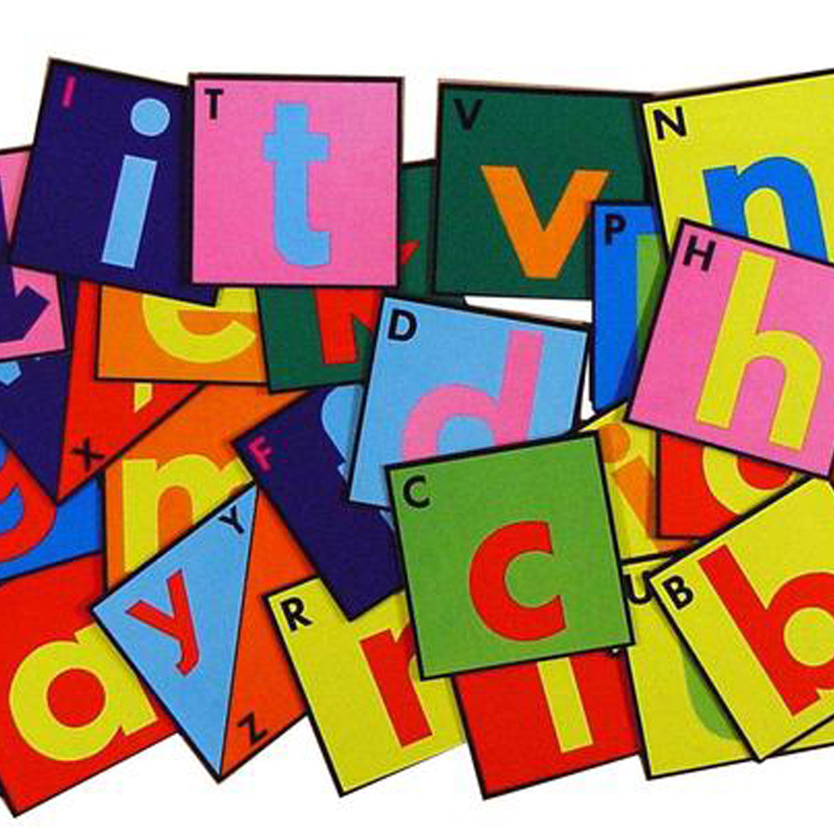 Childrens alphabet squares for early years & primary schools ...