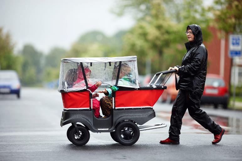 Winther Turtle Kiddy Bus - 4 Seat Standard Kids Pram/Children's Buggy ...